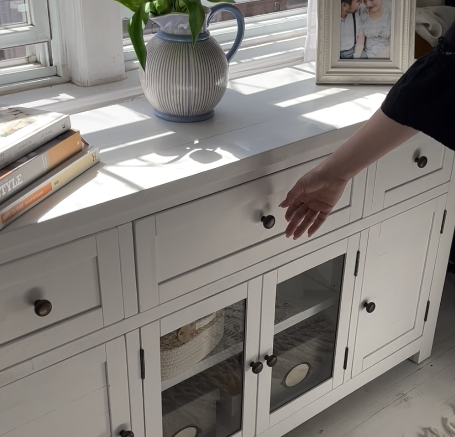 DIY Desk Hack: Transform a Dresser into a Hidden Workspace - Rebecca ...